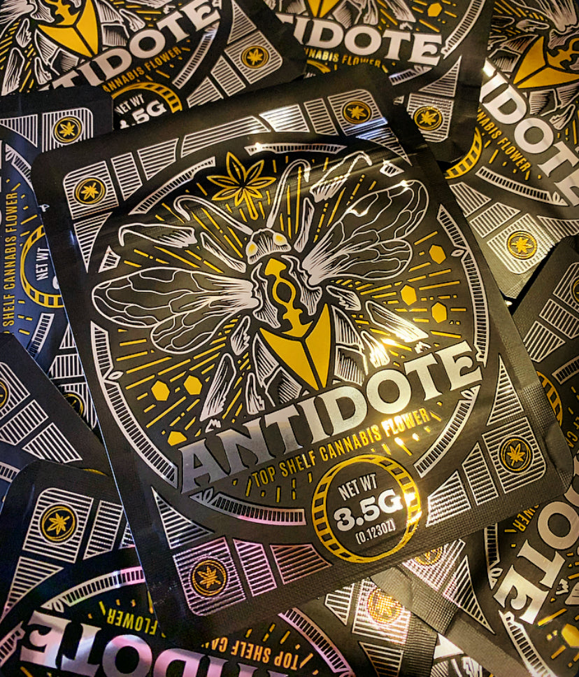 3.5g Mylar Bag Cereal Boxes | 8th Barrier Bag Box Combo Packaging ...