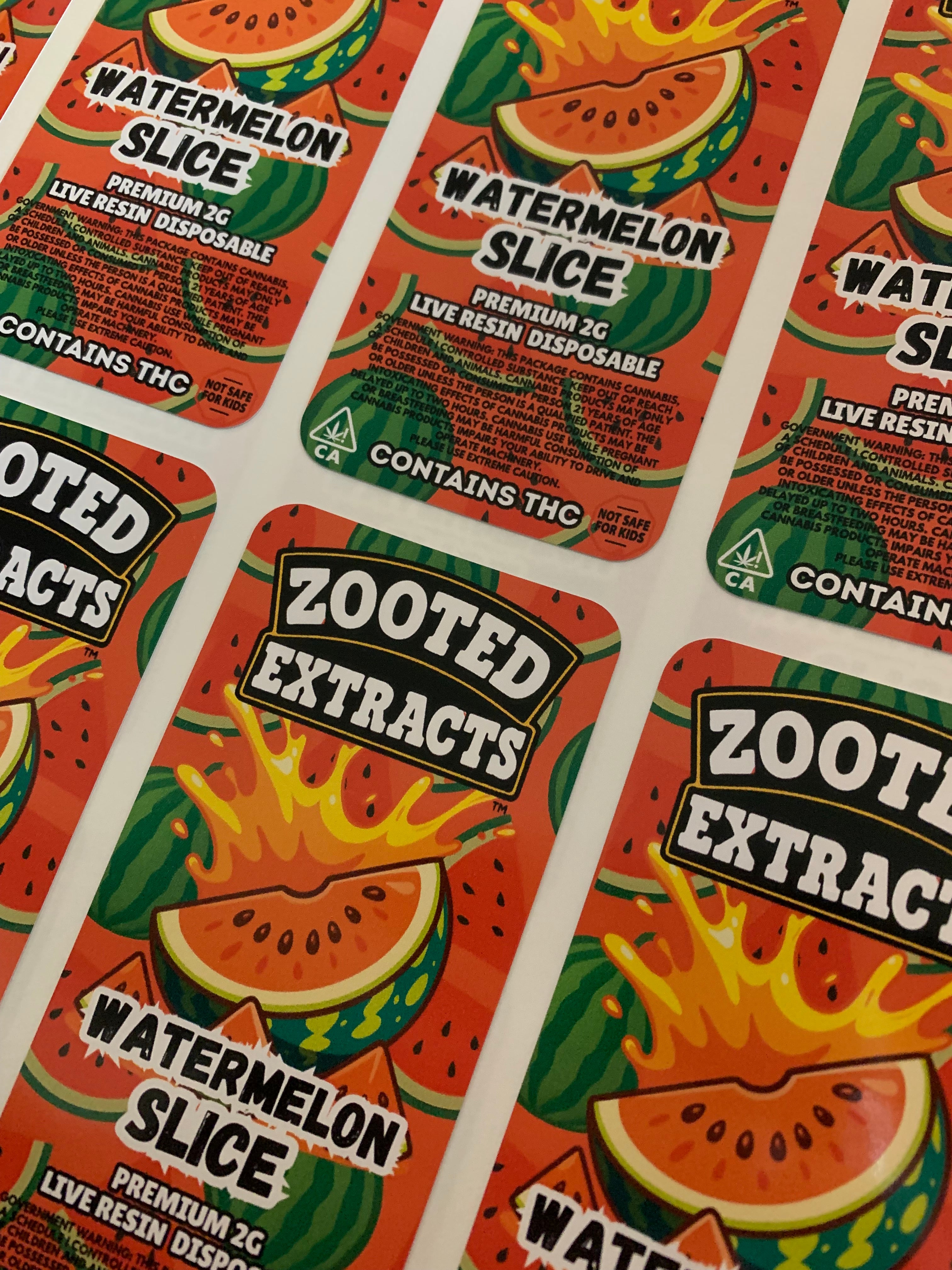 Custom Vinyl Sticker Portal | VAPE CARTRIDGE PACKAGING | Creative Labz ...