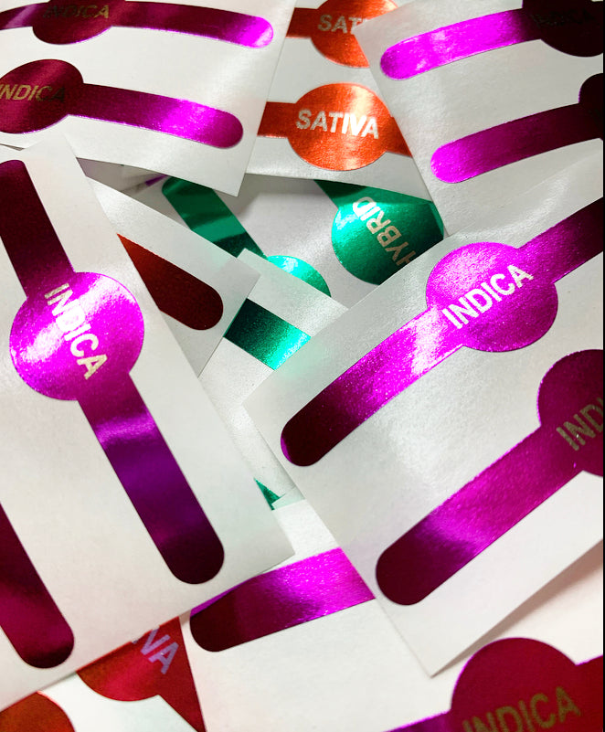 Concentrate Container Labeling | Branding | Strain | Tamper – Creative ...