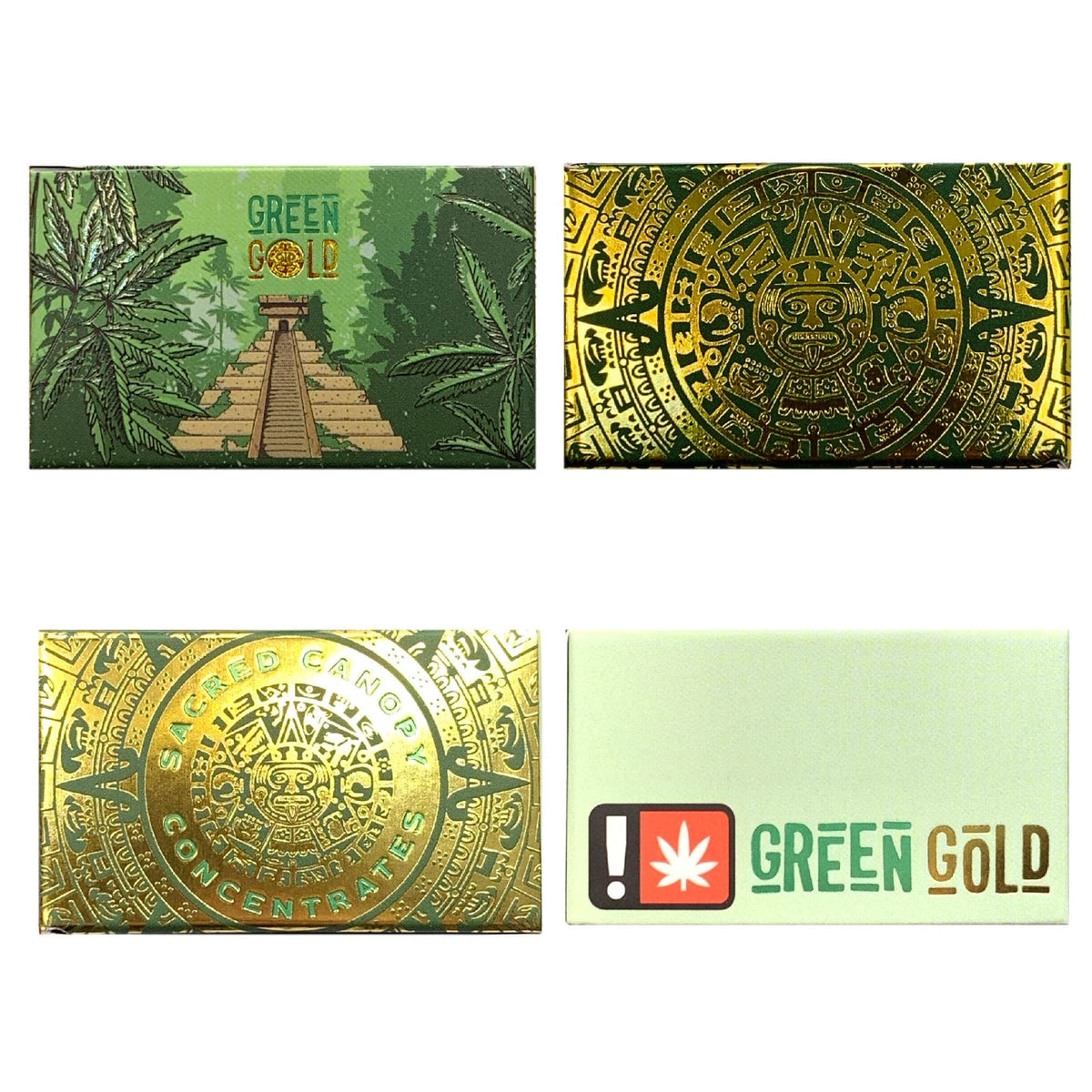 GREEN GOLD | Concentrate Container Box | Jar Packaging 5mL-7mL ...