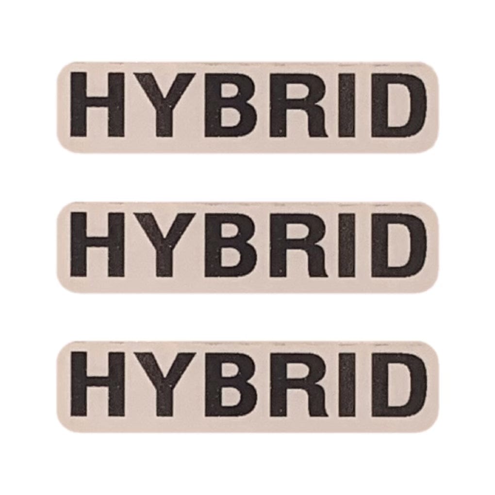 HYBRID Labeling Sticker | .5 x 2” – Creative Labz: Packaging Solutions