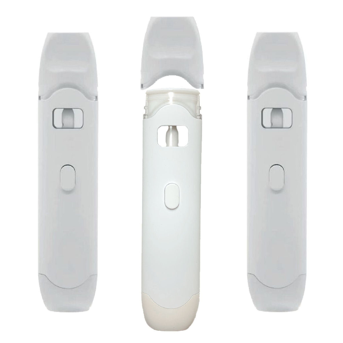 WHITE Ceramic Disposable Vape Cartridge - 1mL Tank – Creative Labz ...