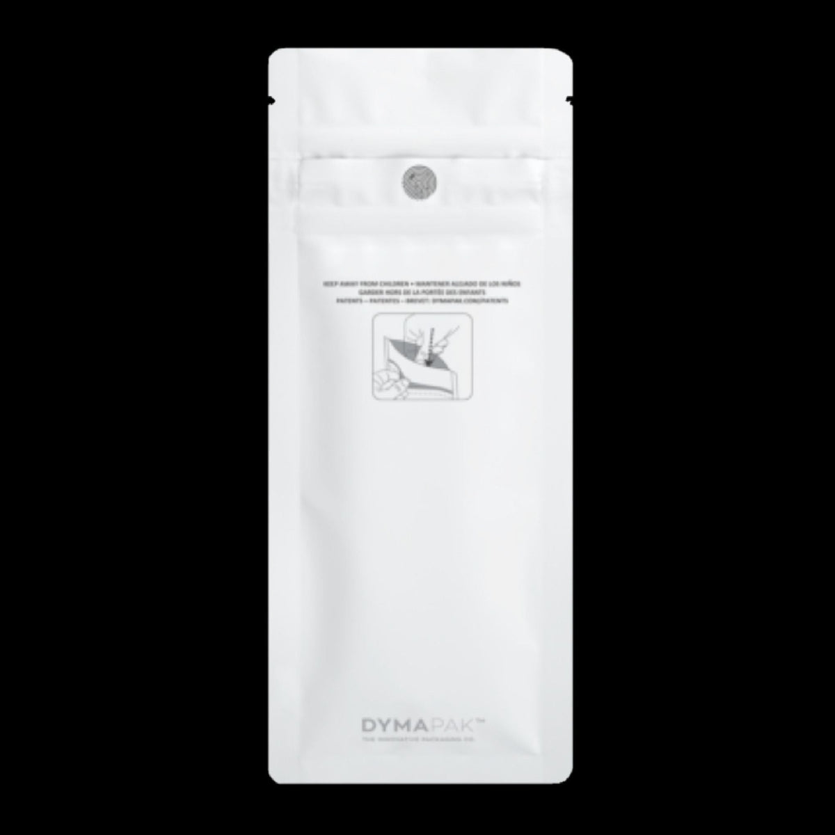 WHITE/CLEAR | Pre-Roll Packaging | Child Resistant Mylar Bags | 3"x7.20 ...