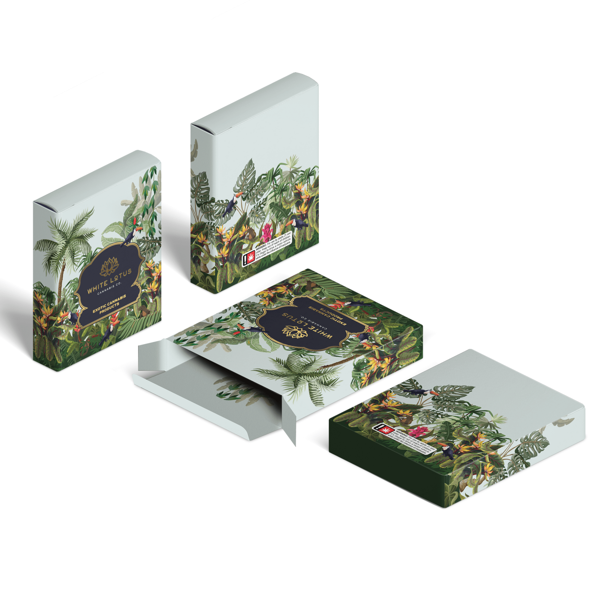 3.5g Mylar Bags | Resealable 8th Bag Packaging | WHITE LOTUS | Creative ...