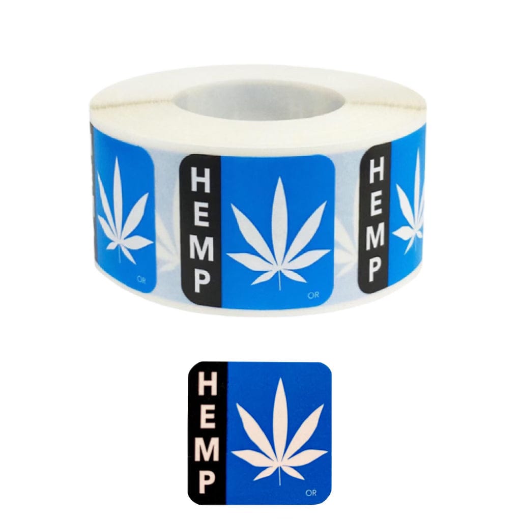 OREGON | Hemp Warning Label | 1“ x 1“ Sticker – Creative Labz ...
