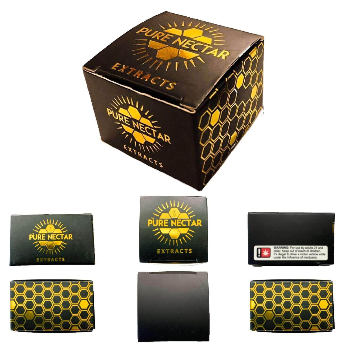 Concentrate Container Box | Jar Packaging 5mL-7mL | PURE NECTAR ...