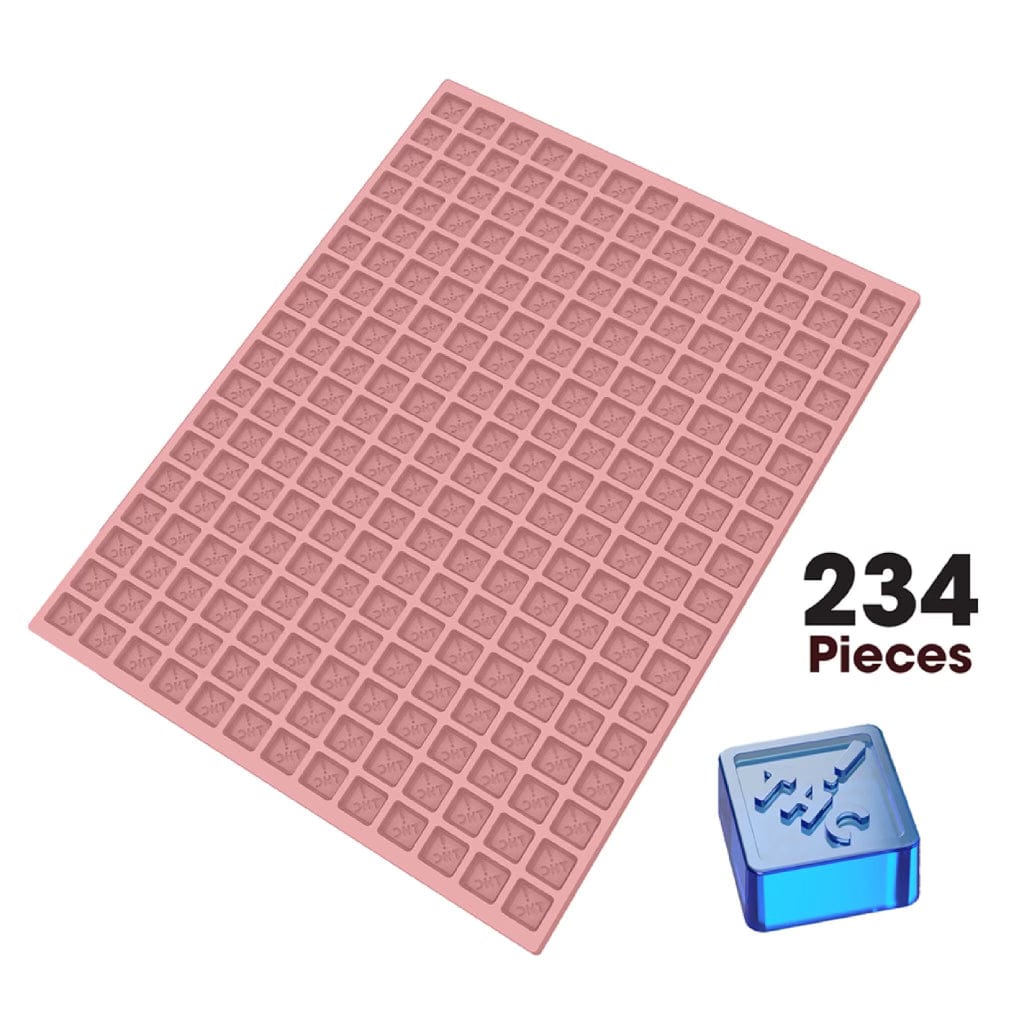 Square Gummy Edible Mold | COLORADO THC Symbol | 2.5 mL | Silicone ...